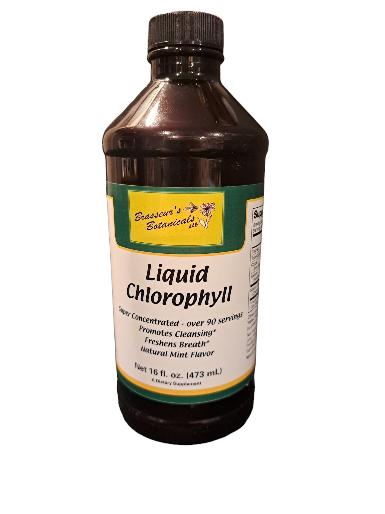 Chlorophyll Liquid Triple Strength..16 fl oz Natural Mint Flavor ...
